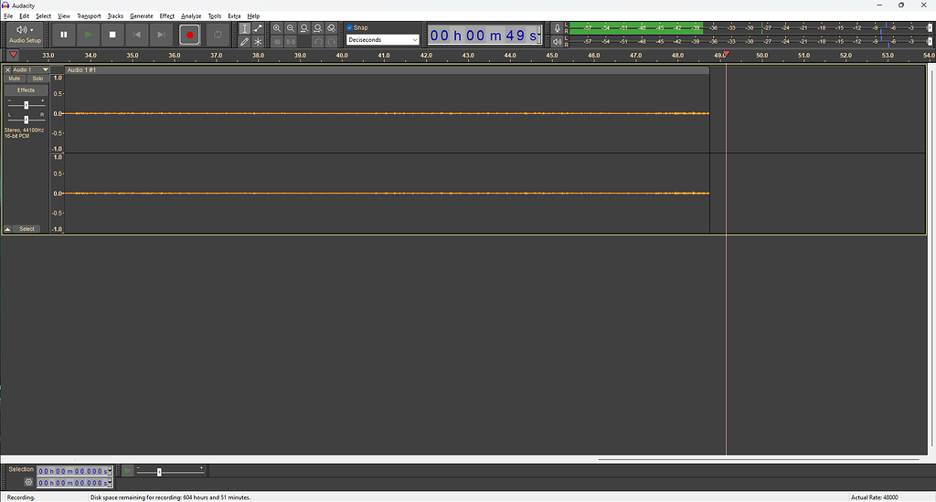 Recording Level minimal with VU meter reading correctly & Solution ...