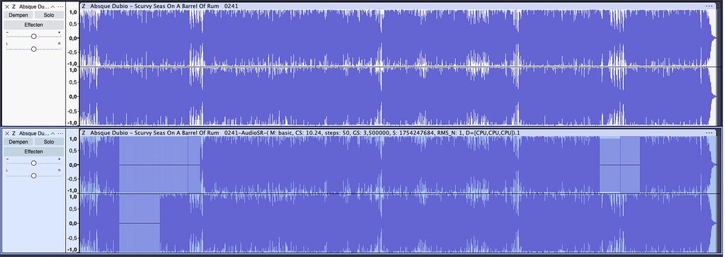 Super resolution problems - macOS - Audacity Forum