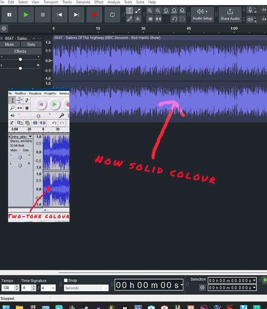 Waveform is now a solid colour after update - Audacity 3 Help Forum ...