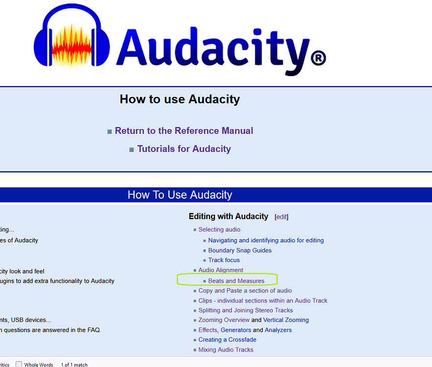 Beats & Measures Grid – Audacity 3.4.1 - Audacity 3 Help Forum - Audacity Forum