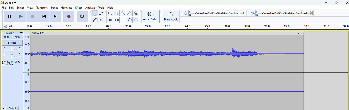 Low volume level during recording and playback - Audacity Help Forum - Audacity Forum