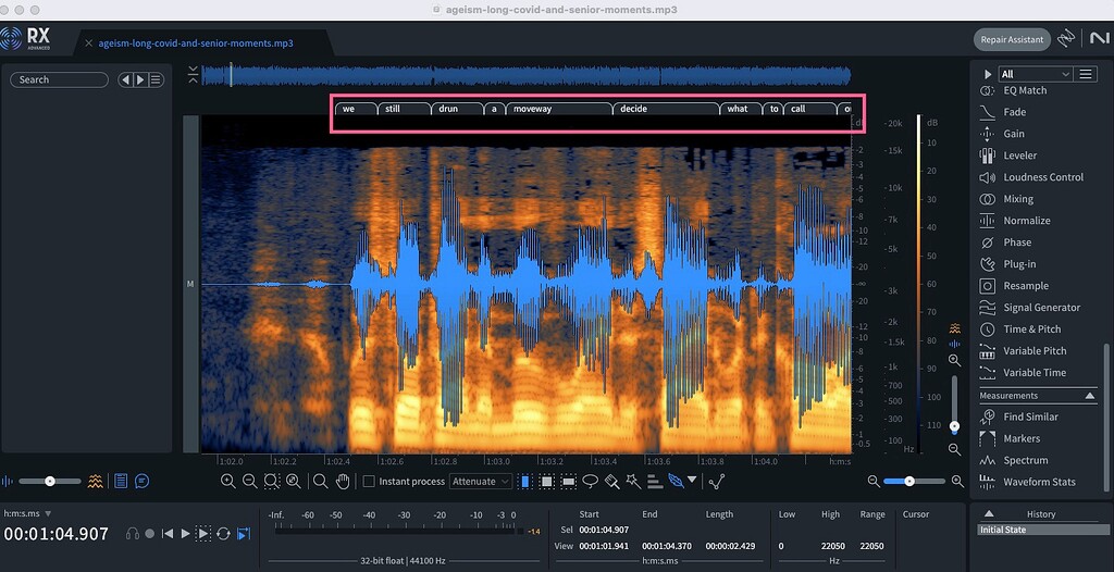 Transcript "Label Track" for Mac? - macOS - Audacity Forum