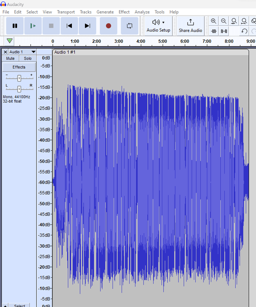 Weird waveform - hardware problem? - Audacity Help Forum - Audacity Forum