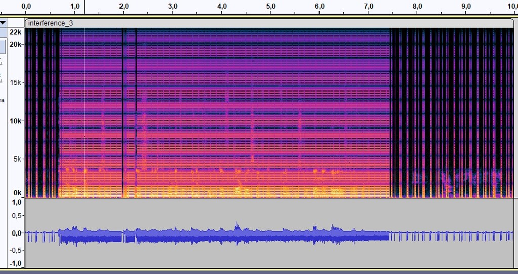 Reducing interference/distortion over broad spectrum - Audio Processing - Audacity Forum