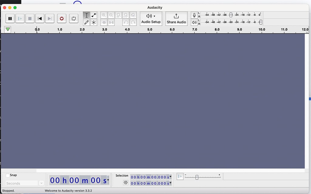 The menu bar is not showing - macOS - Audacity Forum