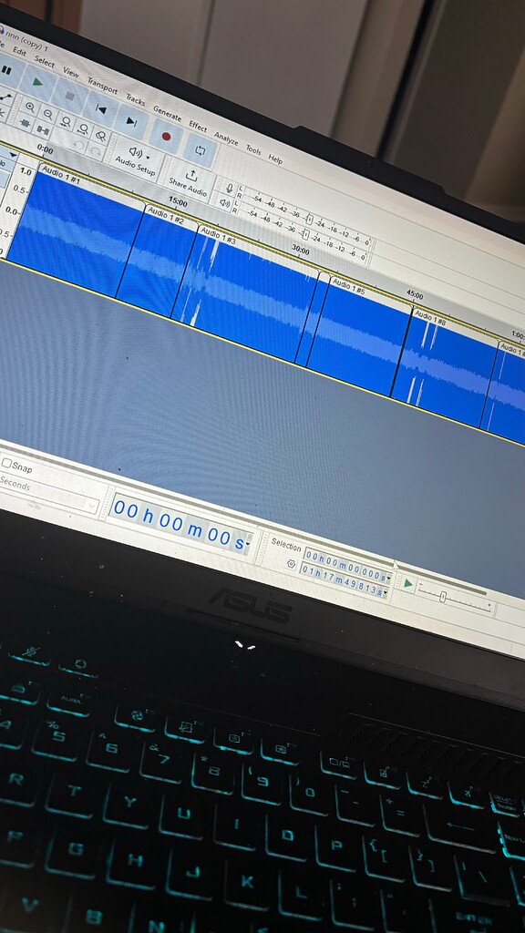 Every time i try to export my audio it gets really loud, heres a visual representation of the ...