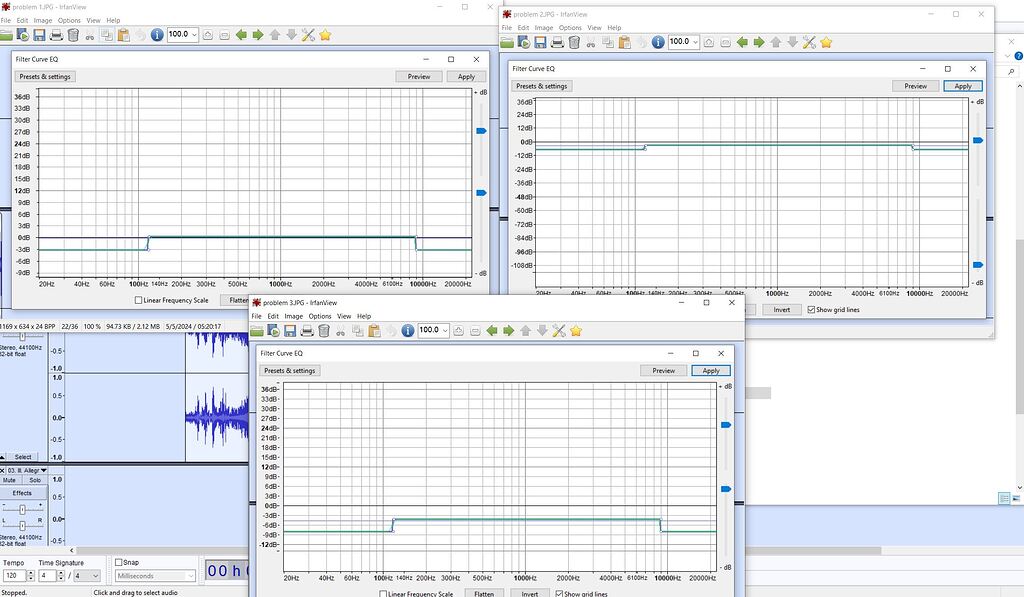 Filter Curve Eq Db Slider Problem Audacity 3 Help Forum Audacity Forum