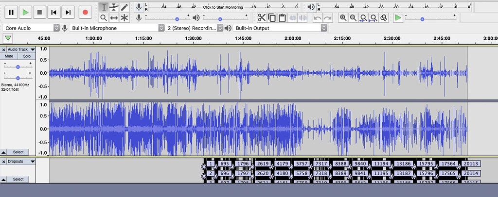 Help, please - a recording is corrupted - Audacity 3 Help Forum - Audacity Forum