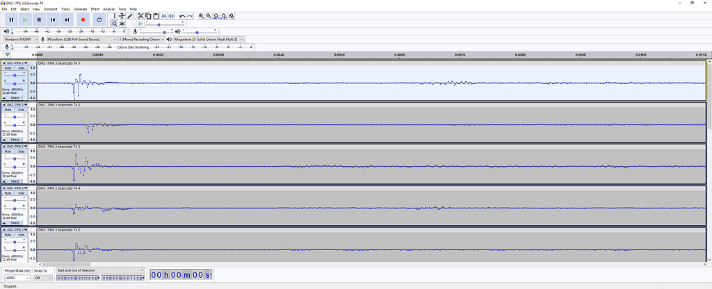 Measure peak db in each track - Audacity 3 Help Forum - Audacity Forum