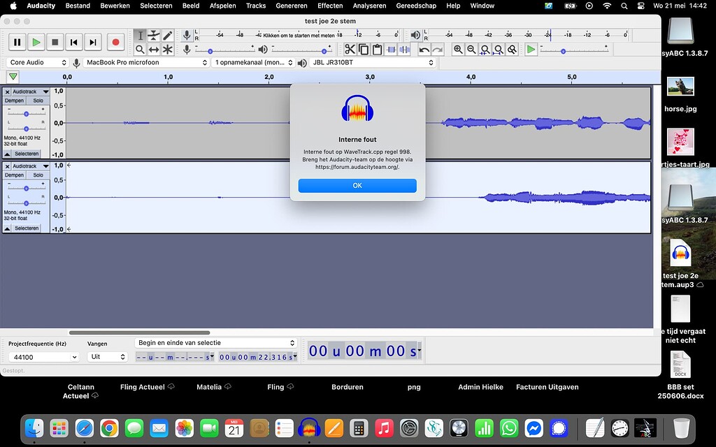 Error changing tempo - Feedback and Discussion Forum - Audacity Forum