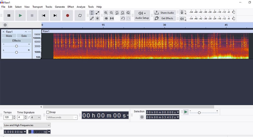 Delete Not Working From The Spectral Selection Toolbar Audacity 3 Help Forum Audacity Forum
