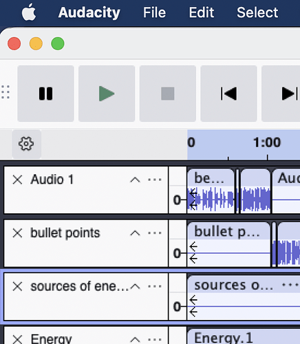 Volume leveling using "Chris' " dynamic-compressor-for-audacity-1.2.6 ...