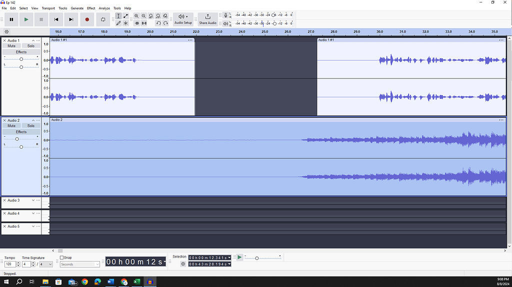 Waveform Out of Sync - Audacity 3 Help Forum - Audacity Forum