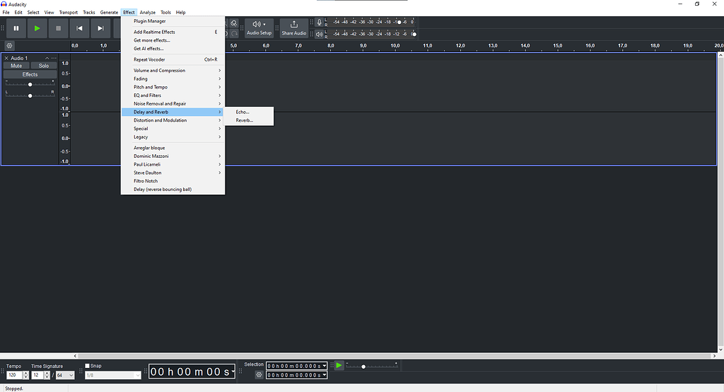 Delay doesn't appear in newer versions of Audacity - Windows - Audacity Forum