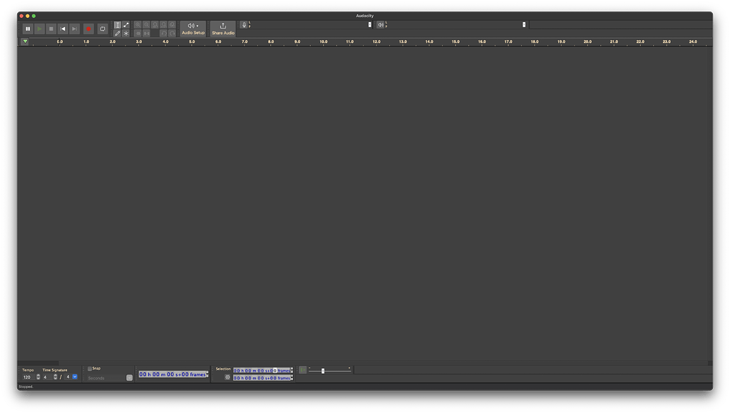 Playback and recording meters glitched? - macOS - Audacity Forum