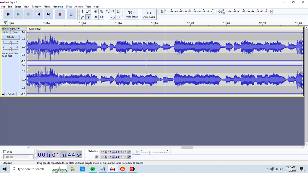 What happened here? - Windows - Audacity Forum