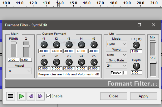 Change pitch without "chipmunk effect" - Windows - Audacity Forum