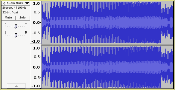 Waveform is flat on top and bottom - Windows - Audacity Forum