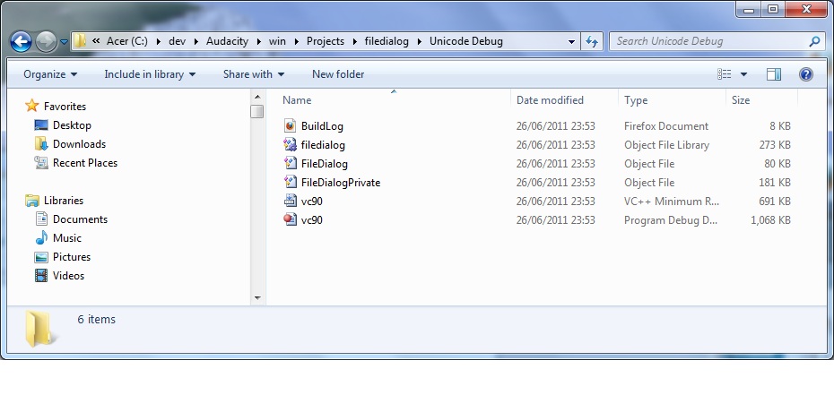 error LNK1104: cannot open file 'filedialog.lib' - Compiling Audacity - Audacity Forum