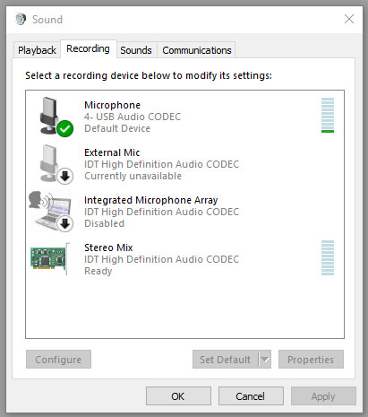 Record a stereo signal - Windows - Audacity Forum