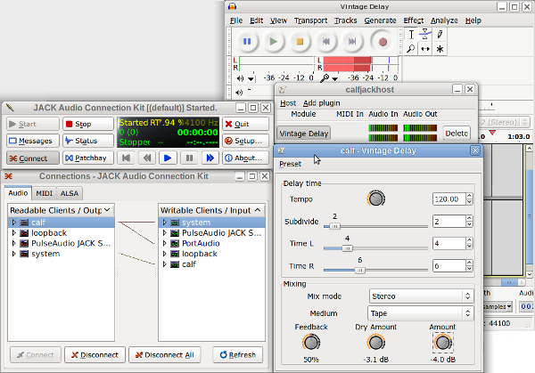 recording with reverb - GNU/Linux - Audacity Forum