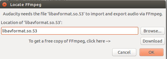 How do you go back a version to libformat.so.53? - GNU/Linux - Audacity ...