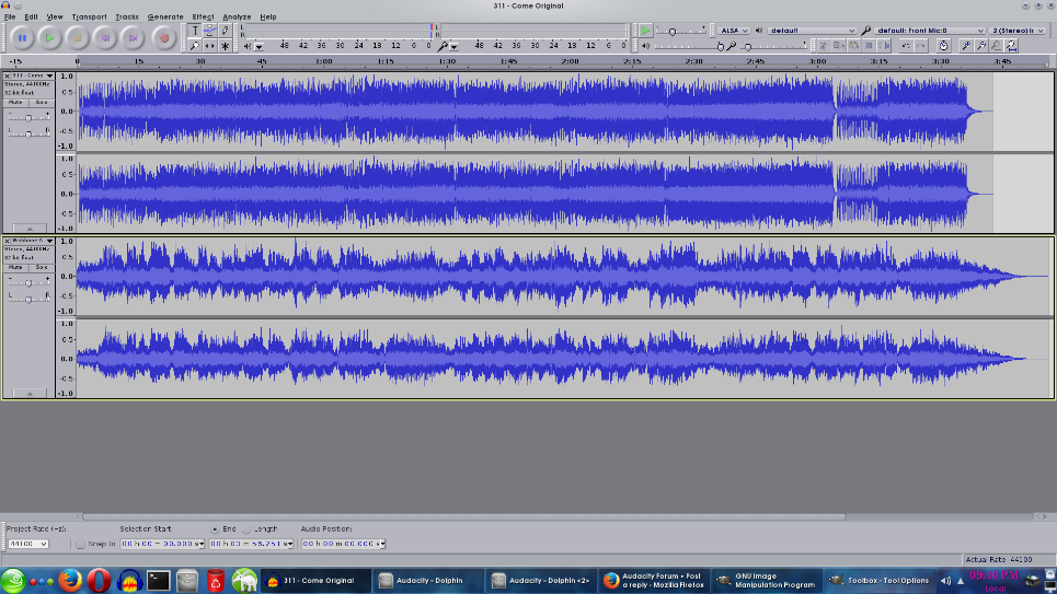 Multiple commands in chain - GNU/Linux - Audacity Forum