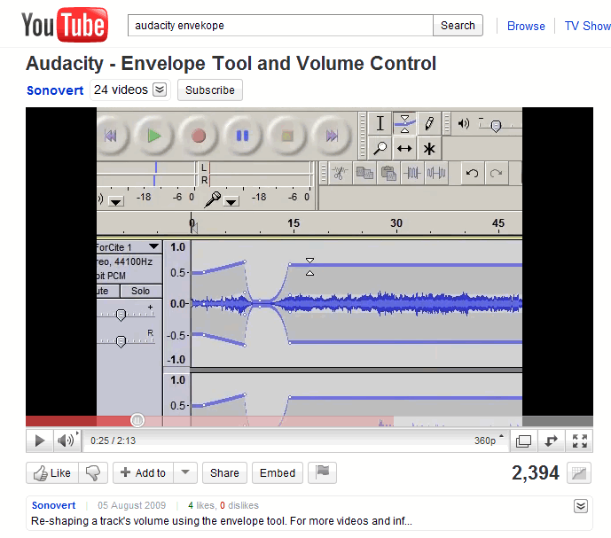 How do I vary the volumne on one track - Audio Processing - Audacity Forum