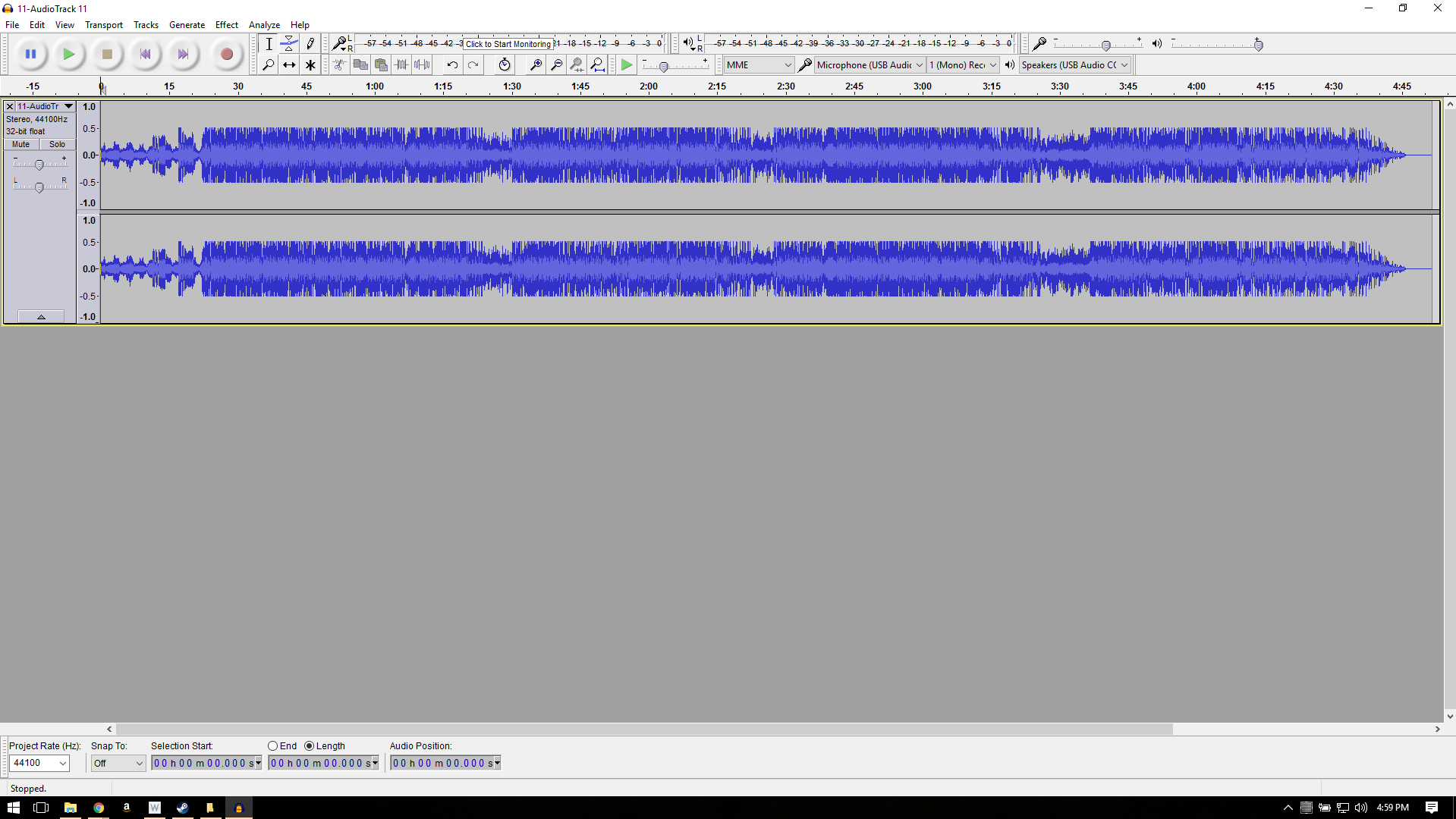 Applying MP3 chain drastically changes the size of waveform - Windows - Audacity Forum