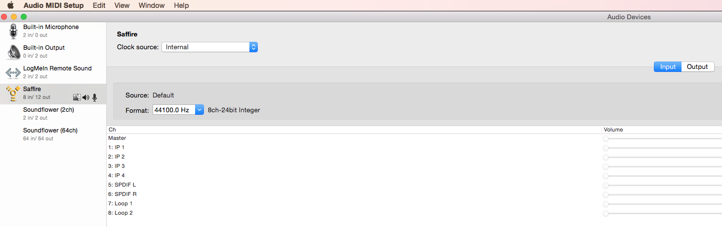 Focusrite Saphire 14. Can't select correct input - Page 3 - macOS ... Focusrite Saphire 14. Can't select correct input - Page 3 - macOS ...