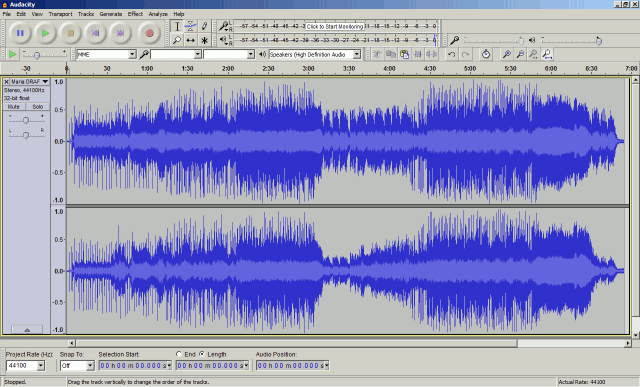 First demo. Using audacity to mix. - Making Music - Audacity Forum