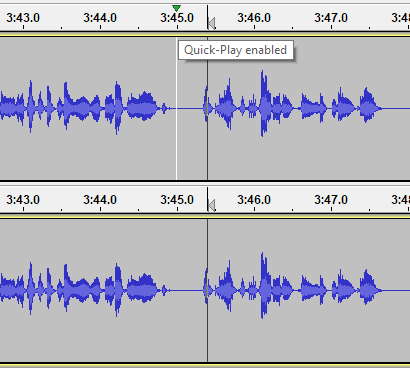 Vertical line needed when cursor is on waveform - Adding Features - Audacity Forum
