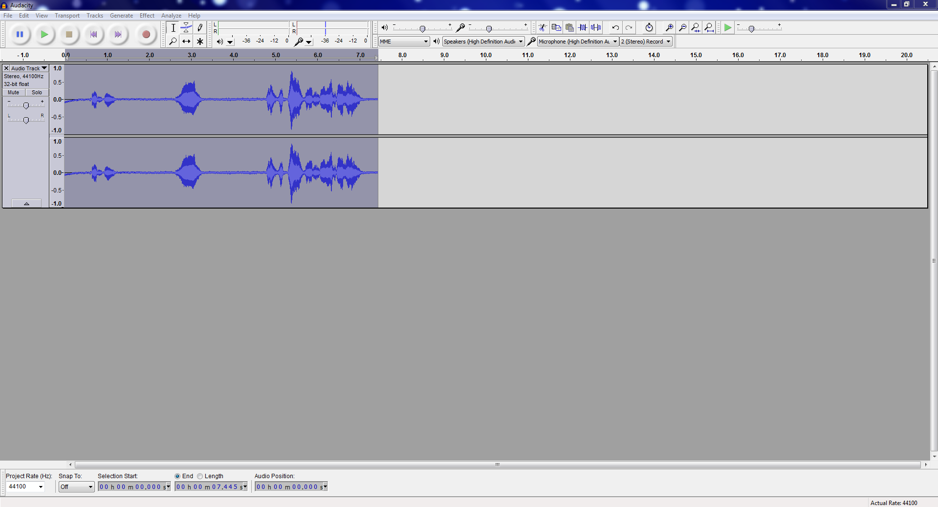 Audio is really low - Windows - Audacity Forum