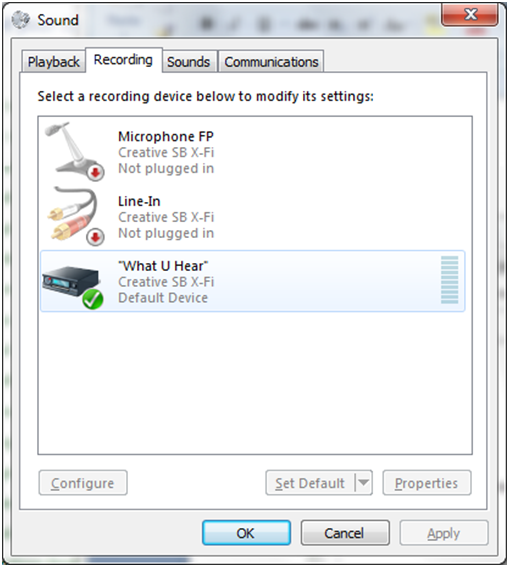 not recording - Windows - Audacity Forum