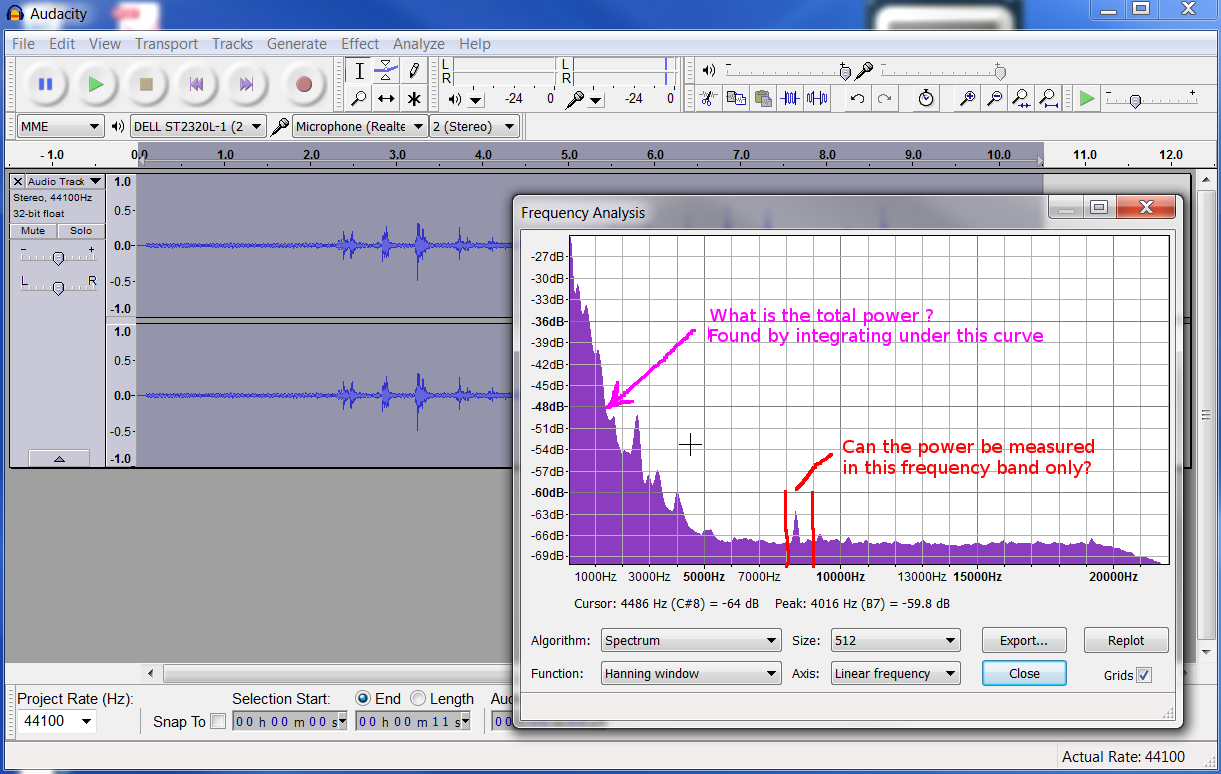 Measuring Power - Windows - Audacity Forum