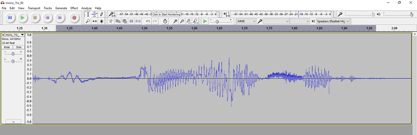 Fixing problematic waveform - Windows - Audacity Forum