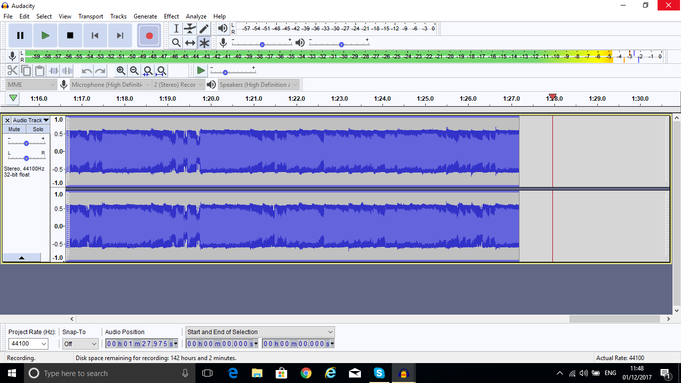Waveform peaks not shown above 0.5 or below -0.5 - Windows - Audacity Forum