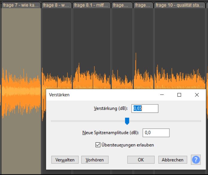 Normalization / Volume acting very strange - Windows - Audacity Forum