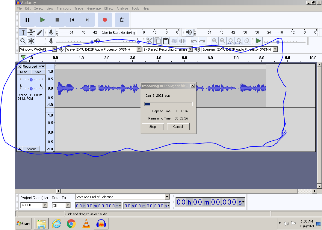 Importing AUP Project Files - Windows - Audacity Forum