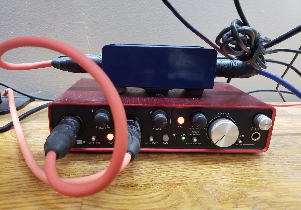 XLR Mic Only Showing on One Channel - Windows - Audacity Forum