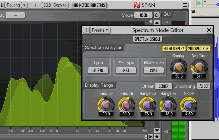 "Plot Spectrum" Enhancements - Adding Features - Audacity Forum