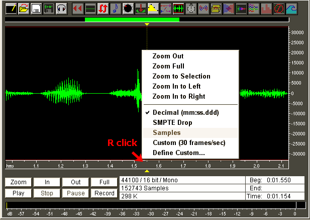 How to set time format and db format - Windows - Audacity Forum