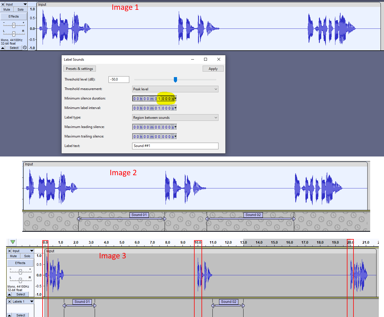 How to create a macro to automatically extend silences of variable duration? - Windows ...