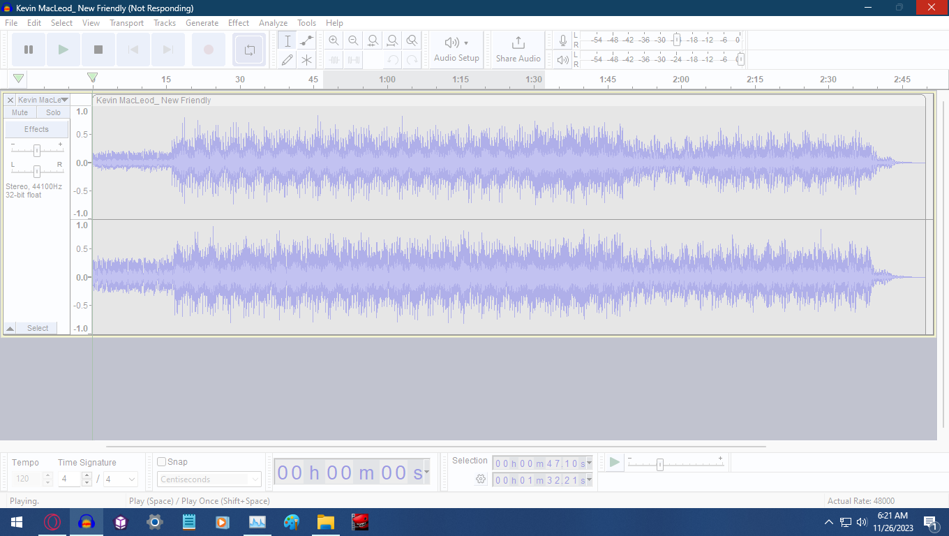 Audacity freezing all the time - Windows - Audacity Forum