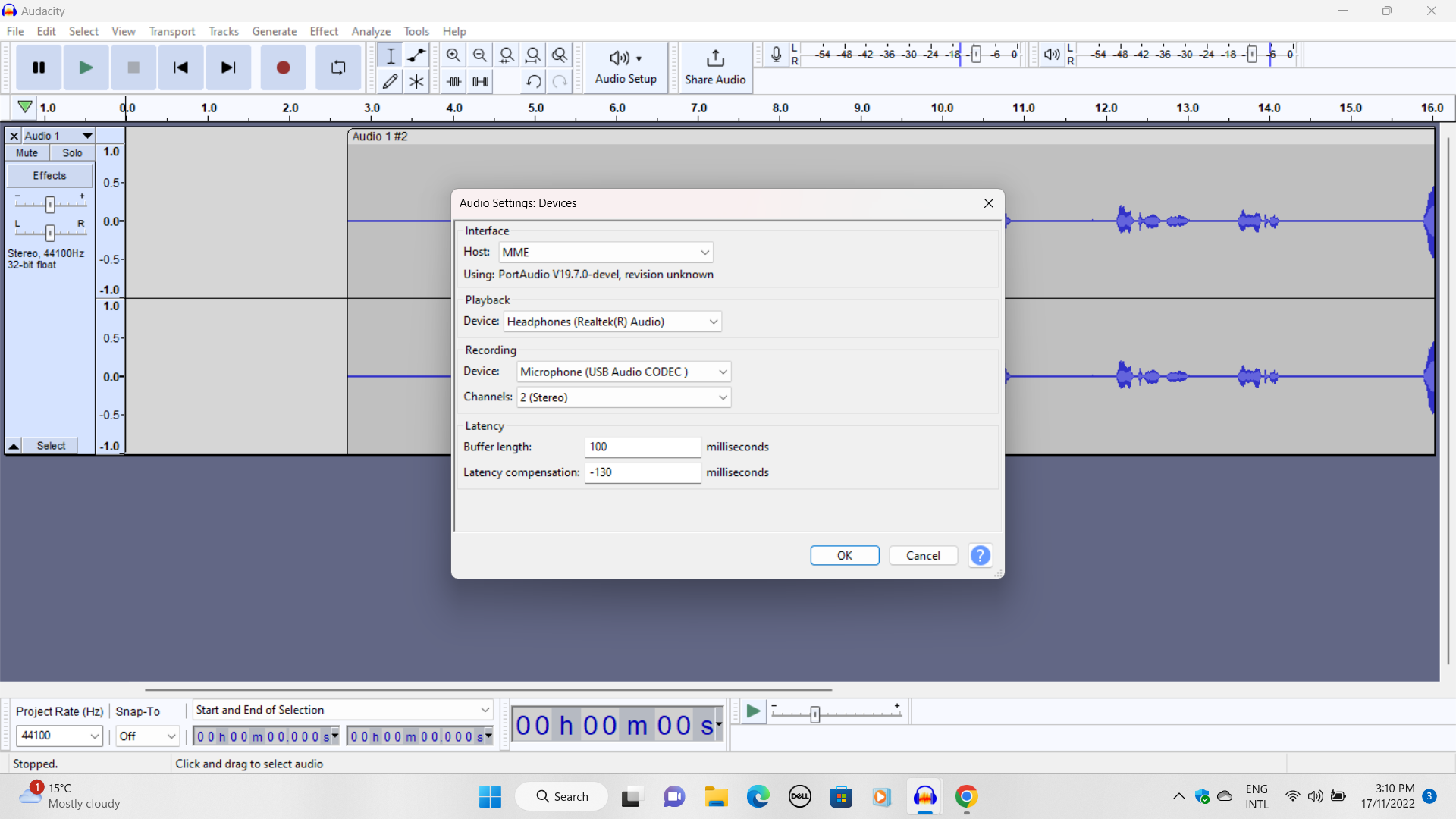 Large gaps when recording using usb from turntable - Windows - Audacity Forum