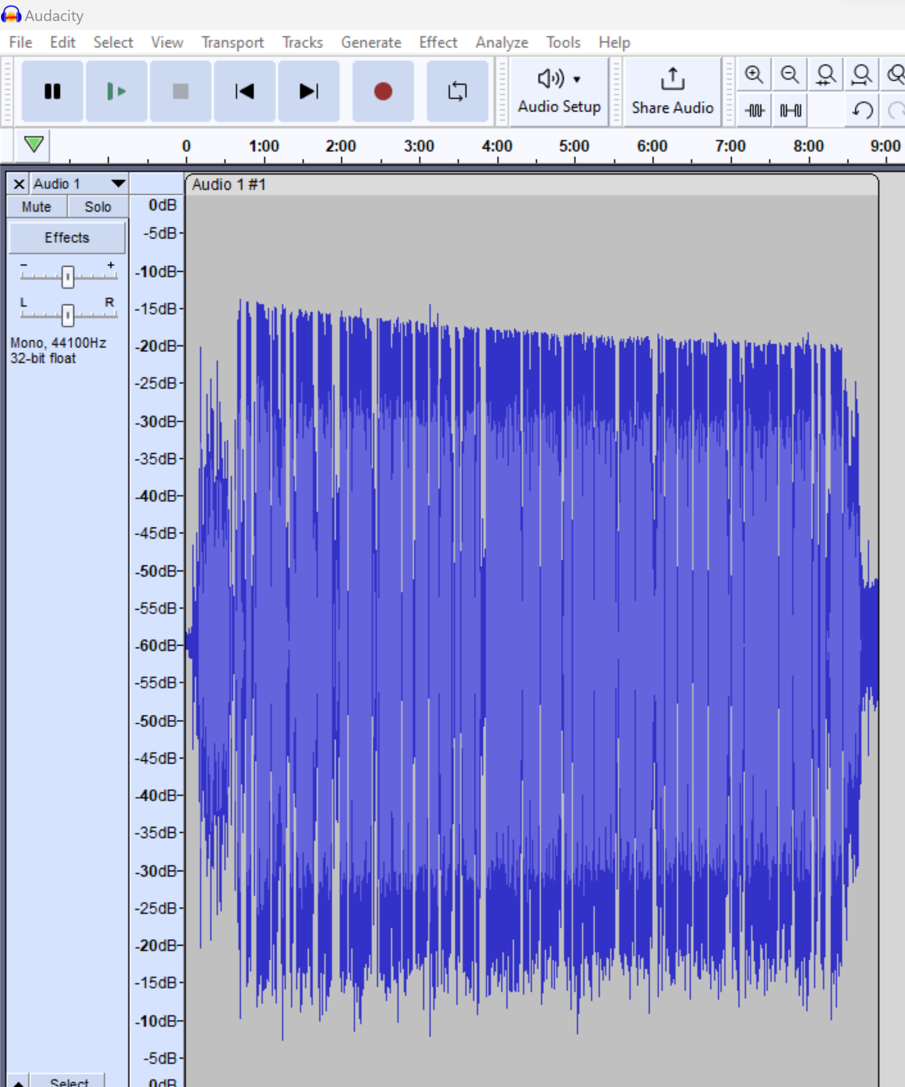 Weird waveform - hardware problem? - Audacity Help Forum - Audacity Forum