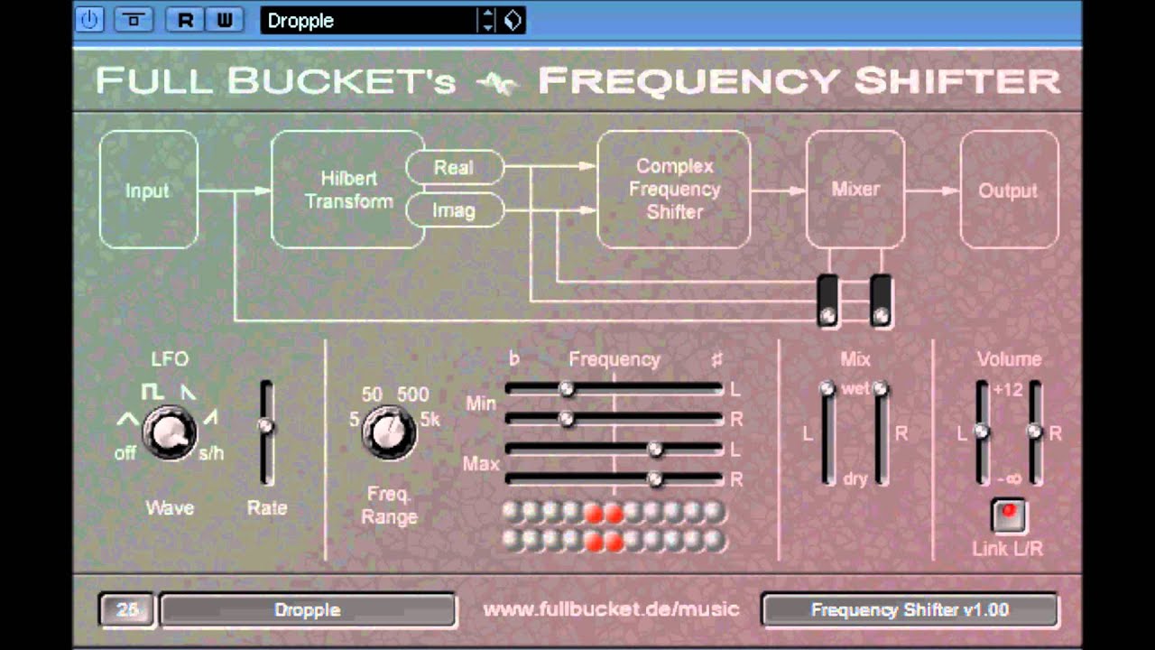 Linear Frequency Shift - Audio Processing - Audacity Forum
