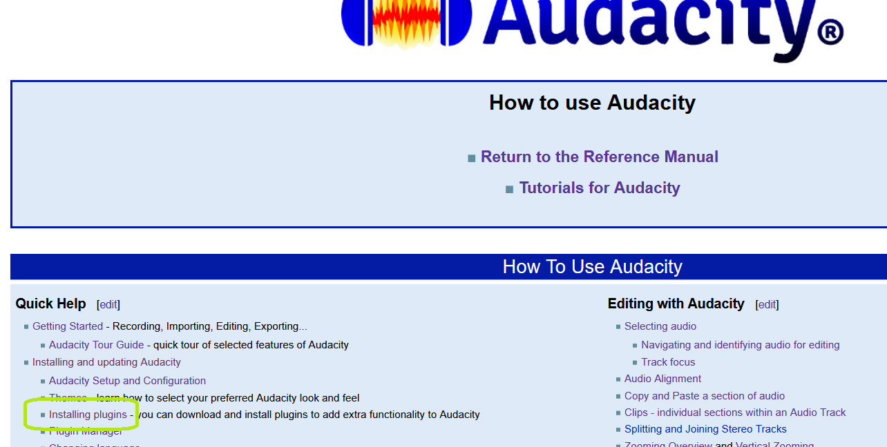 Removing Nyquist Plugins - macOS - Audacity Forum