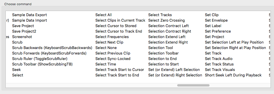 Move Focus To Last Macro Step Doesnt Seem To Work Macros And Scripting Audacity Forum 