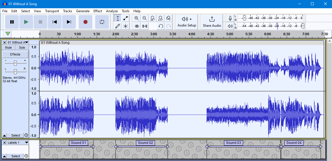 LABEL SOUNDS no longer works - Feedback and Discussion Forum - Audacity ...